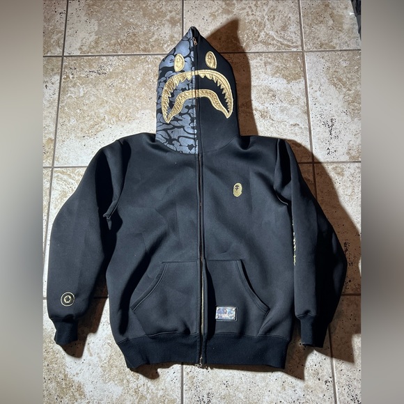 Bape | Sweaters | Bape Hoodie Travis Scott Collab | Poshmark